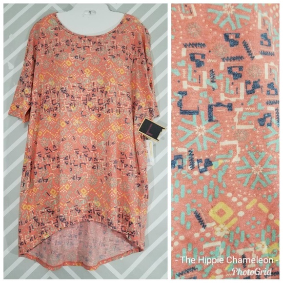 LuLaRoe | Tops | L Aztec Lularoe Irma | Poshmark